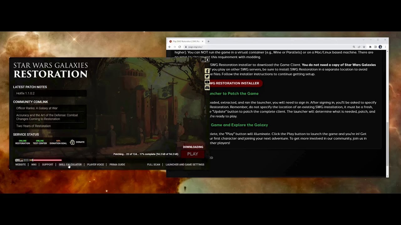 Intro to SWG Restoration: Setup - YouTube