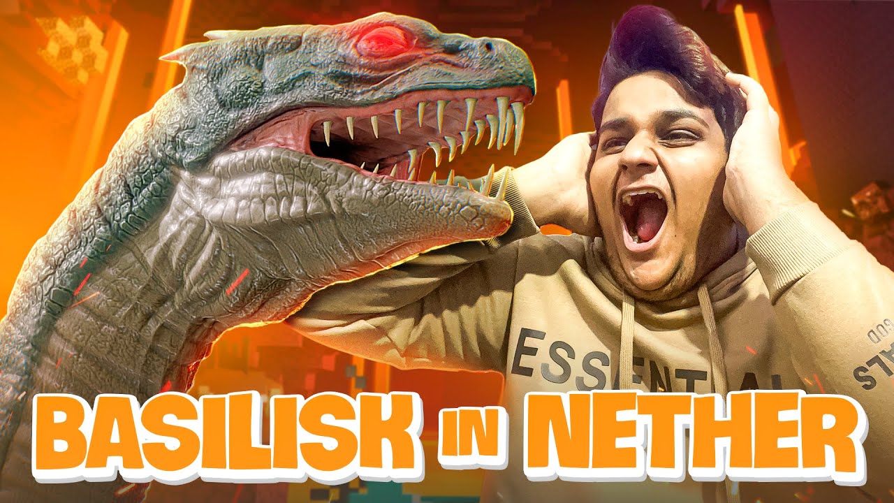 We Found A BASILISK in Our Minecraft SMP 🐍 - YouTube