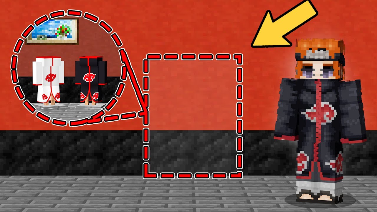 UMA PASSAGEM SECRETA na BASE DA AKATSUKI ? *ACHEI MUITOS NOVOS MODOS ...