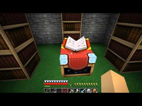 Burak Minecraft'ta Bölüm 10 - Büyü Masası Ve Enderman İle İmtihan