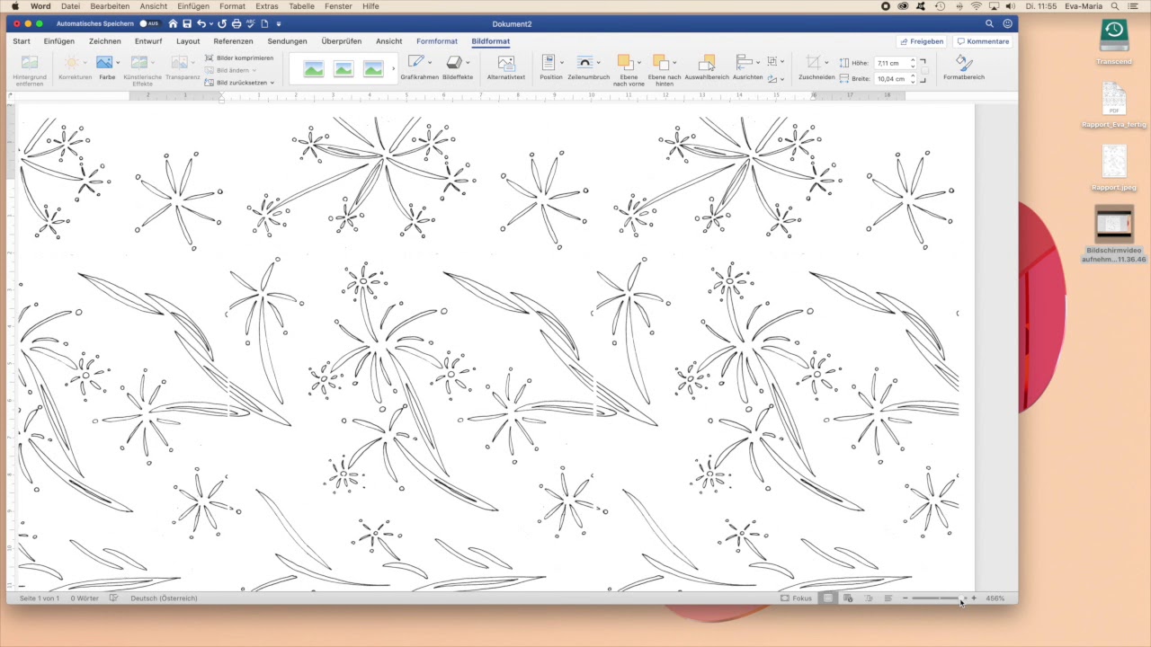 Muster erstellen durch einen Rapport - YouTube