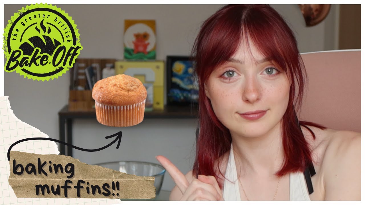 A snack(me) baking a Snack(muffins) | The Greater British Bake Off ...