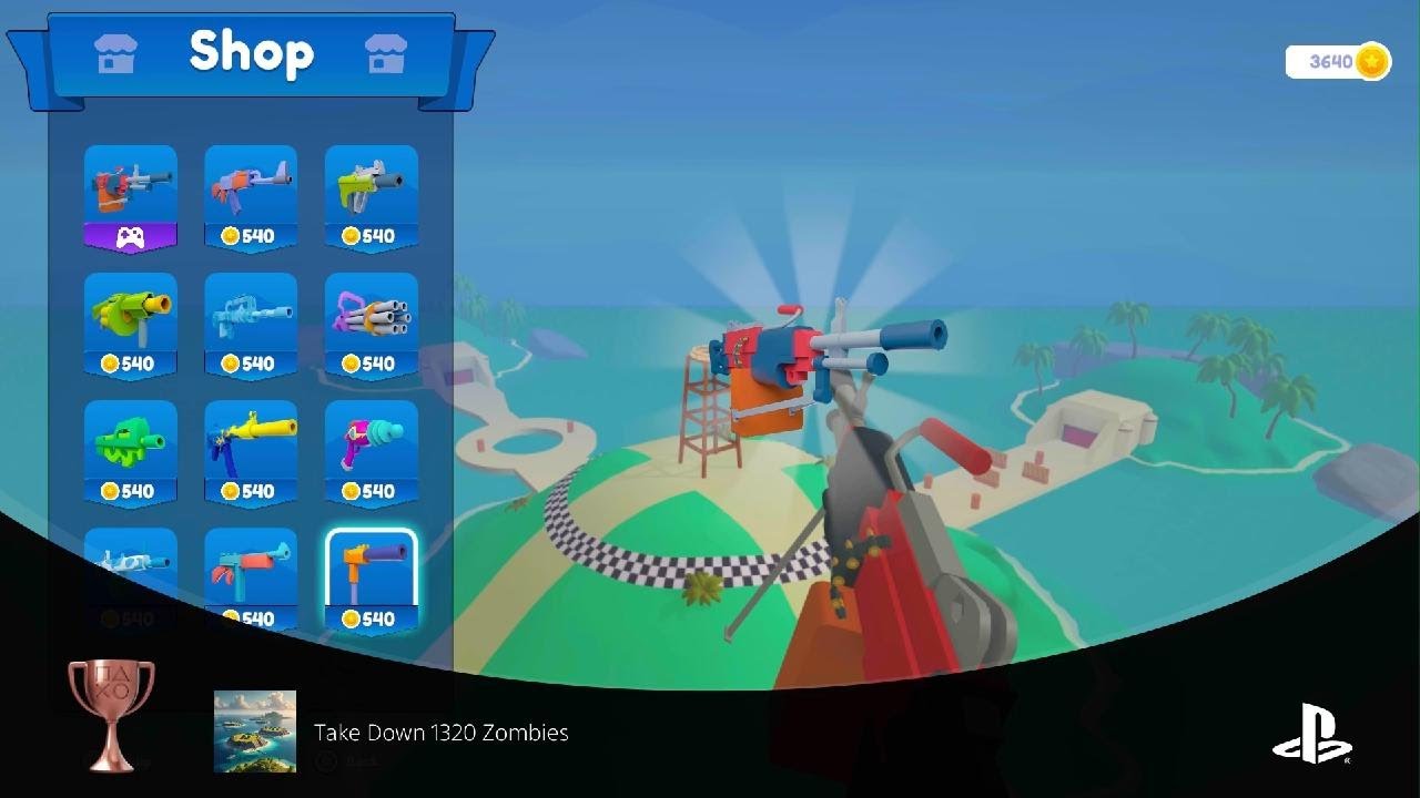 Swarm Madness ~ Take Down 1320 Zombies Trophy - YouTube