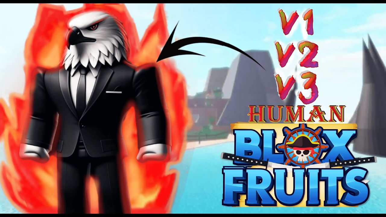 Tutorial rápido de como hacer raza human V1, V2 y V3 en Blox fruits ...