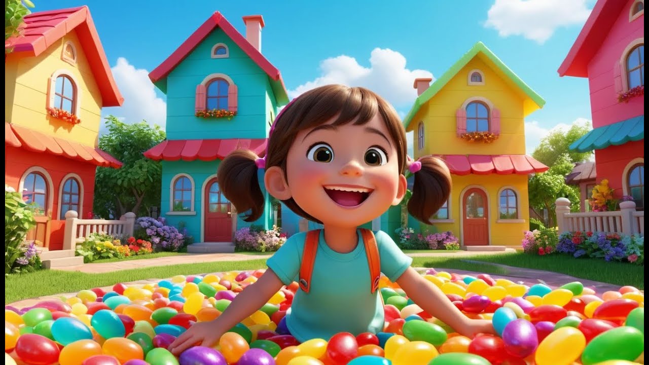 Where Oh Where Did the Jelly Beans Go | Fun Jelly Bean Song for Kids ...