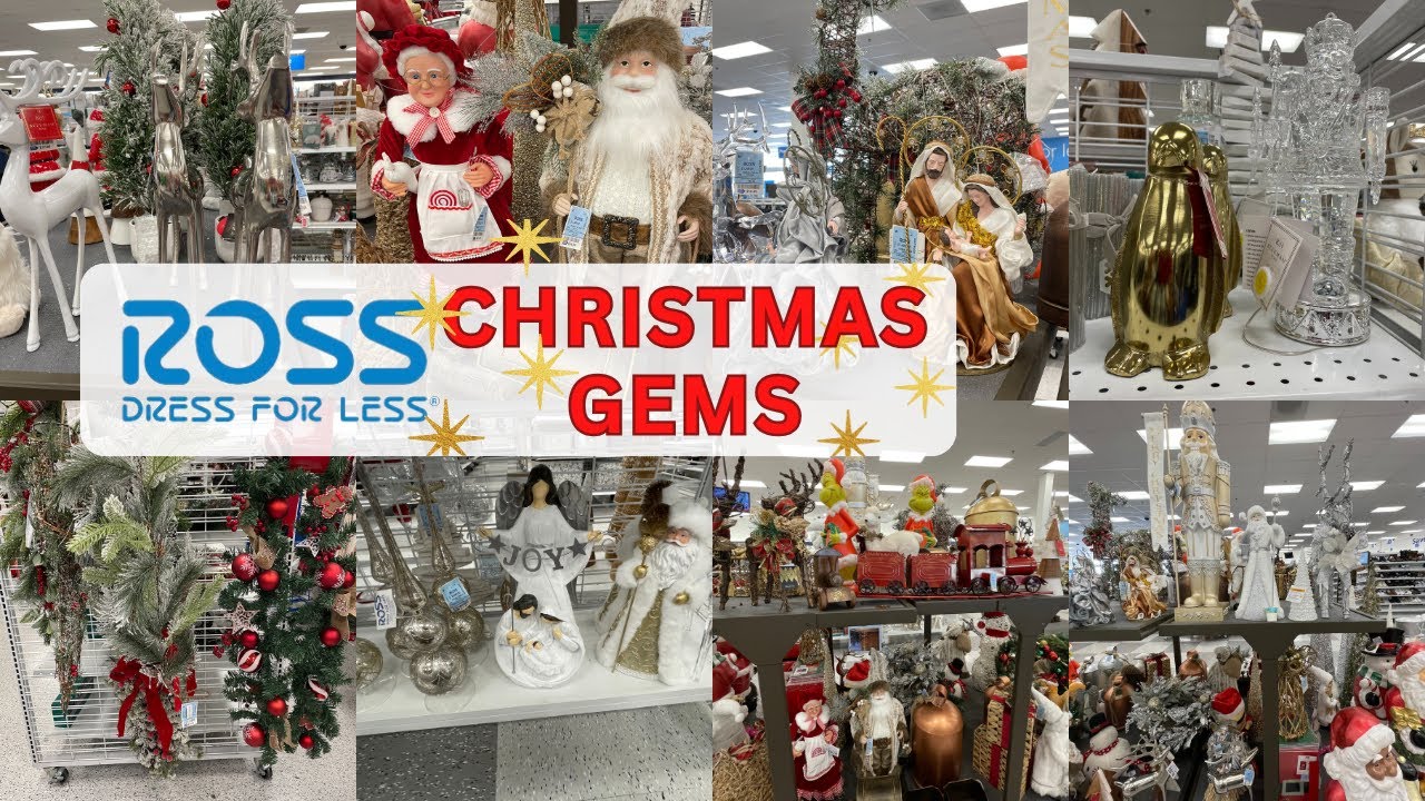 ROSS AFFORDABLE CHRISTMAS DECOR 2024 🎄🎅 | SHOP WITH ME 🛒🛍️ - YouTube