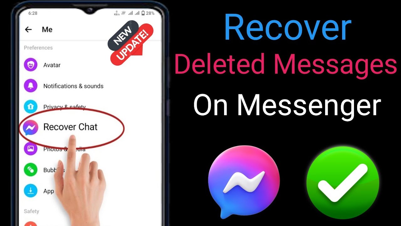 How to Recover Deleted Messages in Messenger (2024 Update) | Recover ...