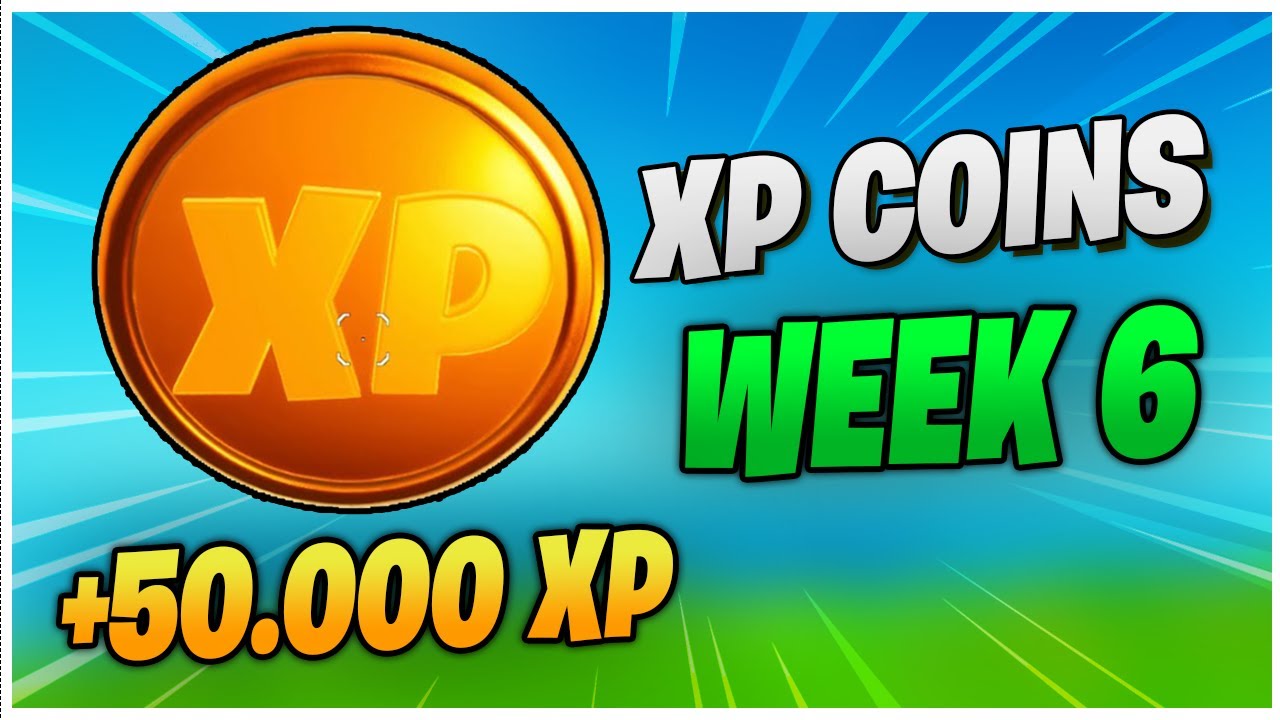 ALL XP COIN LOCATIONS WEEK 6 (Green, Blue, Purple & GOLD) How to get ...