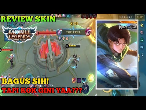 Review Skin Martis Levi Aot - Mobile Legends Indonesia - YouTube