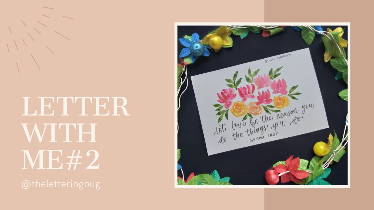 Letter with me #2 - YouTube