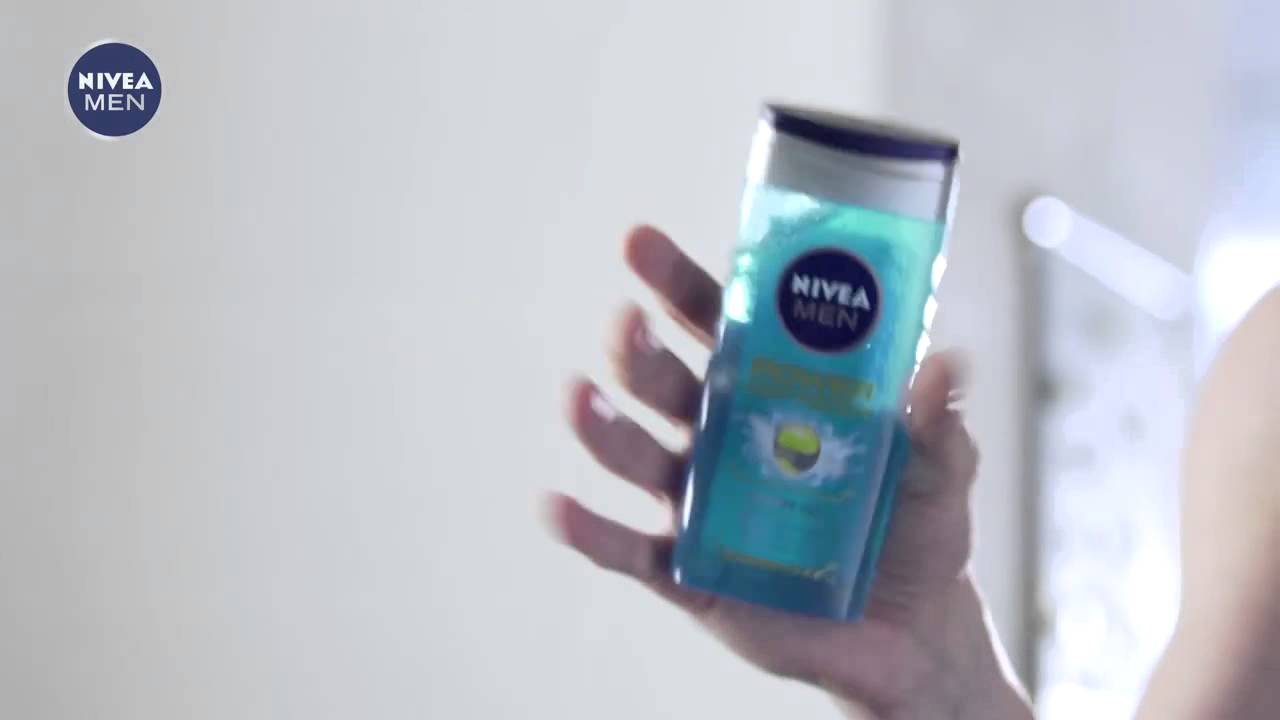 NIVEA MEN DOUCHE - POWER REFRESH GEL DOUCHE - YouTube