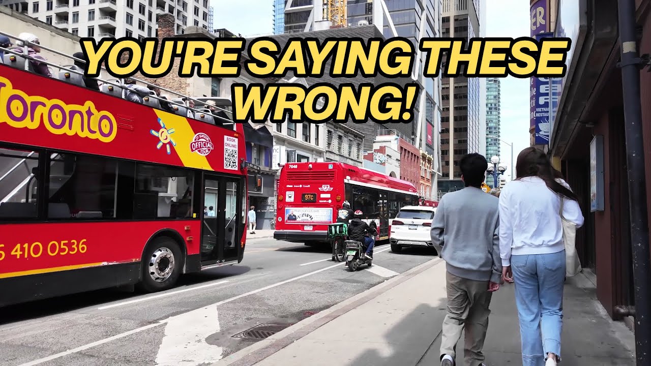 Commonly Mispronounced Toronto Street Names Walk (June 2025) - YouTube