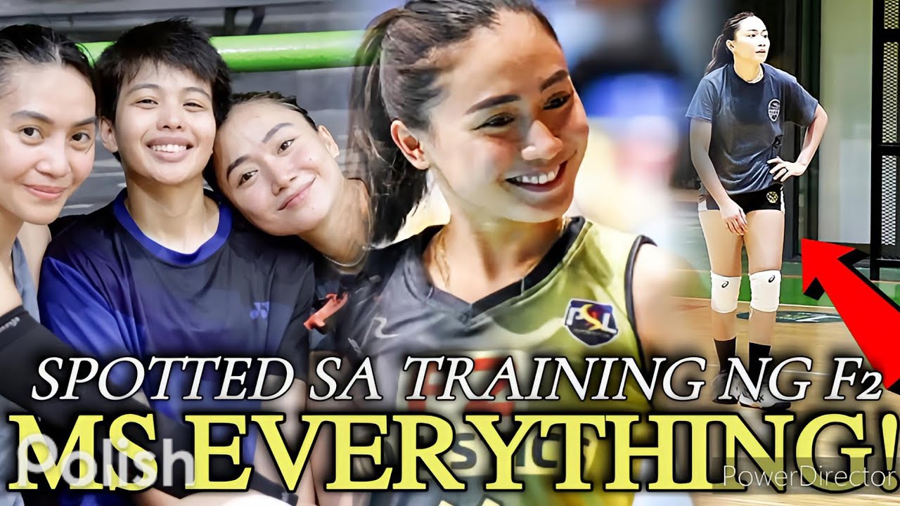 Cha Cruz-Behag SPOTTED sa Training ng F2! Ms Everything Back on track ...