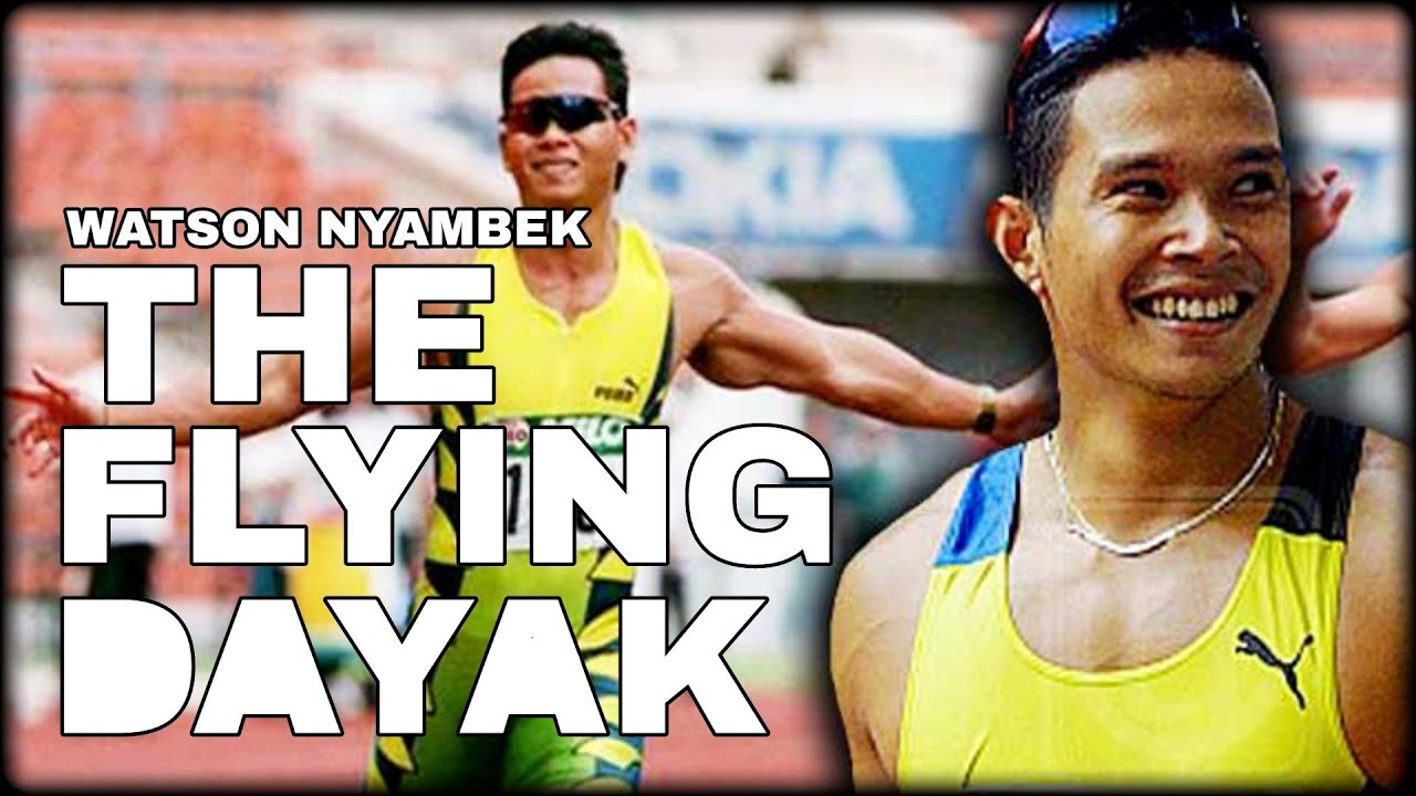 Watson Nyambek - The Flying Dayak / "Carl Lewis" Sarawak [Sarawak Icon ...