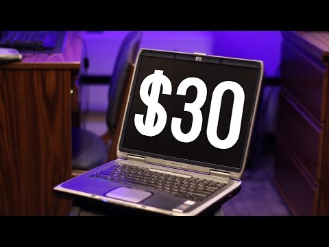 The $30 Laptop from 2004 vs PC Games! | OzTalksHW - YouTube