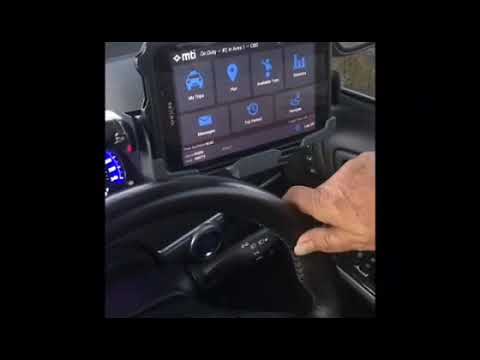 How to use new Taxi Tablet - YouTube