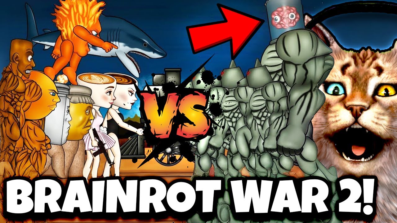 PERANG BRAINROT KE-2 DIMULAI !! 🙀 - Anomali Brainrot Indonesia - YouTube