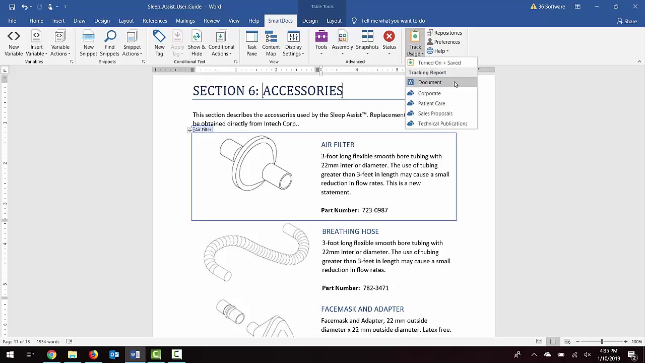 SmartDocs Features & Benefits - Usage Tracking - YouTube