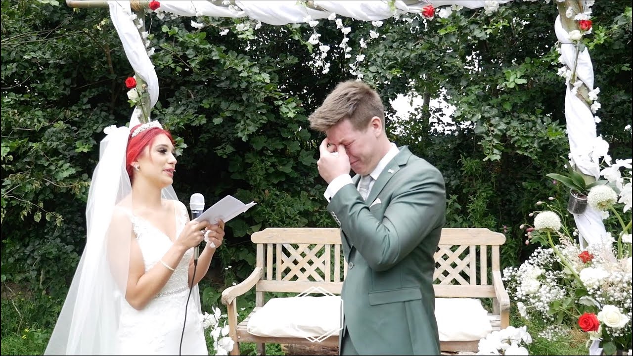 Beautiful Vows Bride Cries Groom Cries Everybody Crying Nurdan & Tim ...