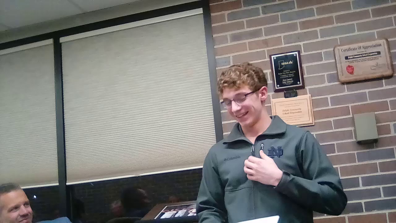 Jan. 20 Delphi Community School Corporation Board meeting. 1 of 2 - YouTube