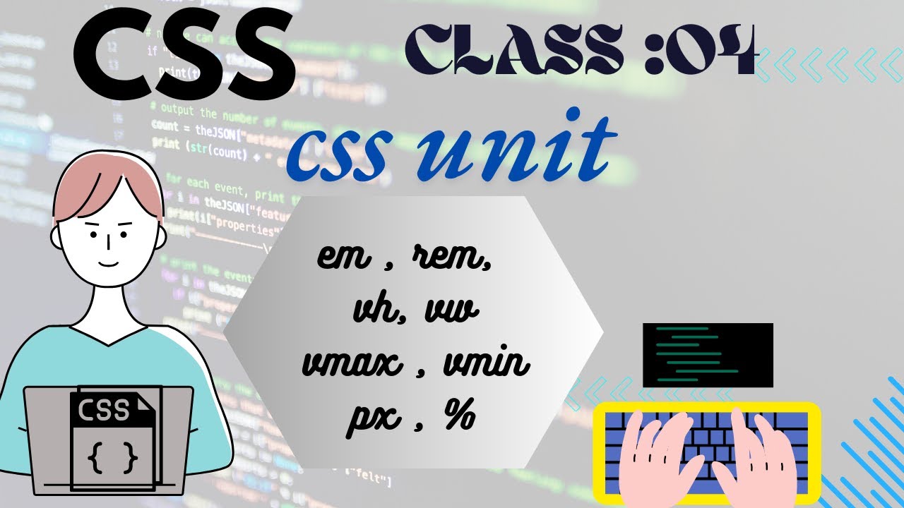 CSS Sizing Units - px, rem, em, vh, vw, % & more | Web Development ...