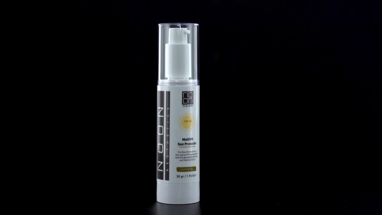 NOON Aesthetics - Multivit Sun Protection 30 SPF - YouTube