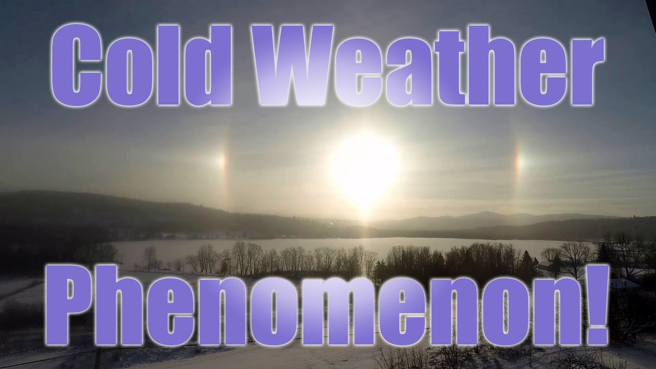 What Causes the 2 SUN DOGS in the SKY - YouTube