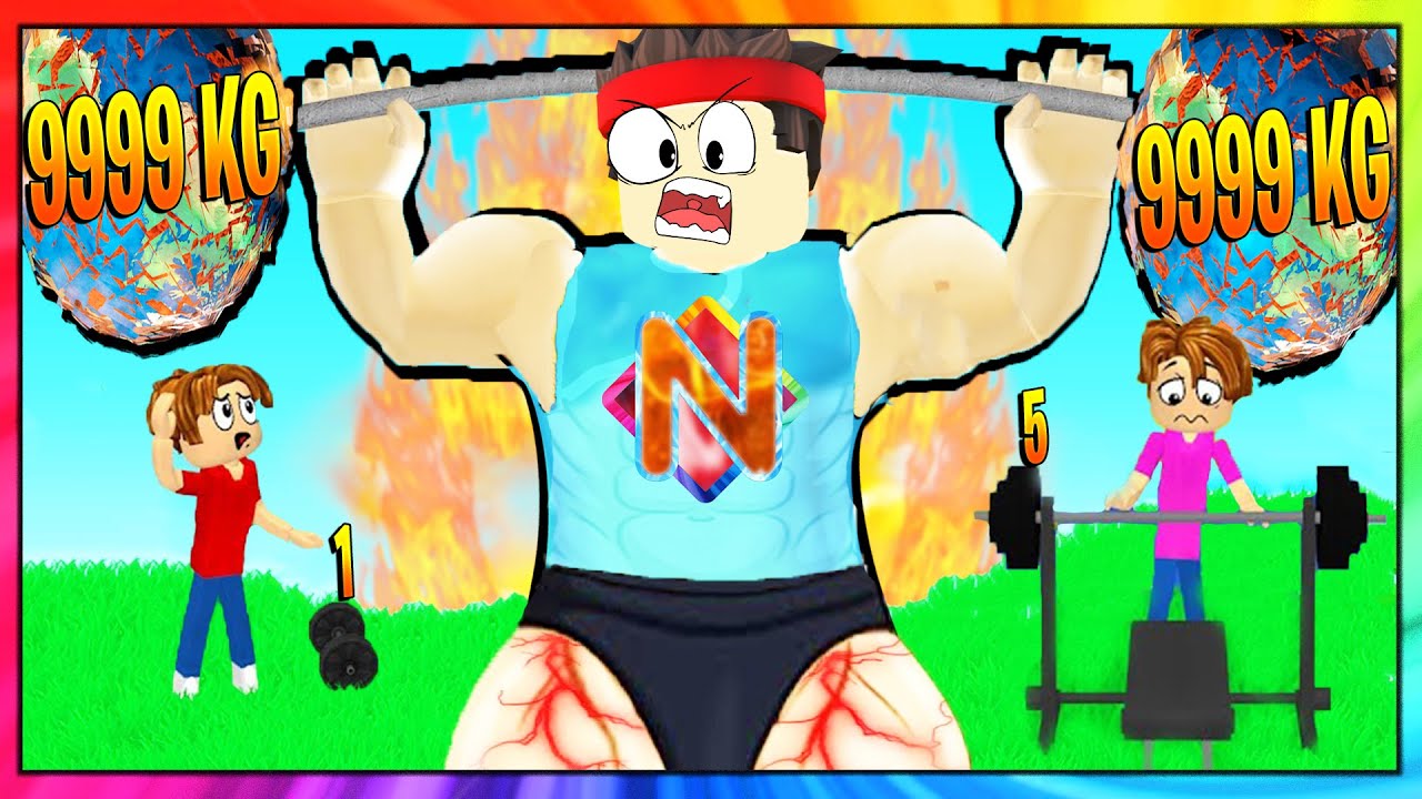 BU OYUN ÇOK ZOR!! AMA ÇOK GELİŞTİK!! 💪 NiKO ile Roblox Big Lifting ...