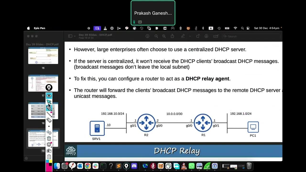 day 7 part 2 dhcp - YouTube