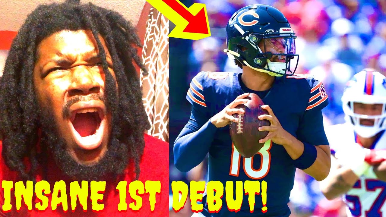 CALEB WILLIAMS DEBUT WAS INSANE! BEARS VS BILLS PRESEASON HIGHLIGHTS ...