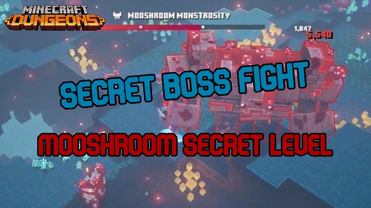 How to Defeat The Secret Boss in Minecraft Dungeons - YouTube