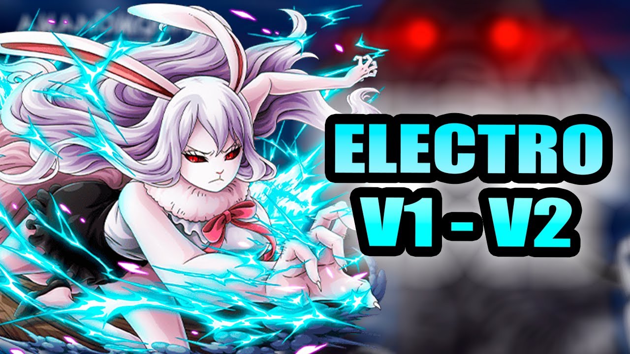 [AOPG]🐰 COMO CONSEGUIR EL ELECTRO V2 Y V1 En A One Piece Game - YouTube