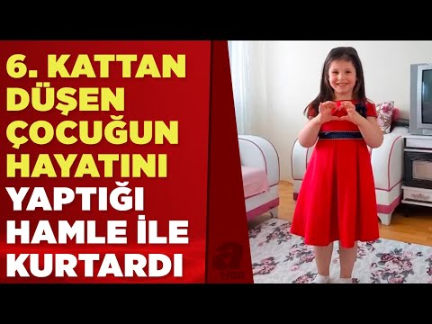 Erzurum'da inanılmaz olay! Yaptığı hamle ile 6. kattan düşen çocuğun hayatını kurtardı | A Haber