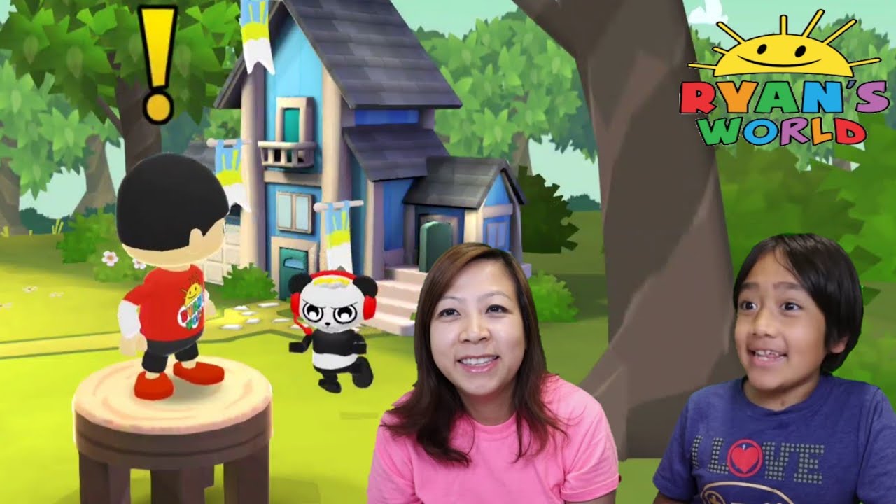 Tag with Ryan - Red T-shirt Ryan Unlimited keys And Costumes - YouTube