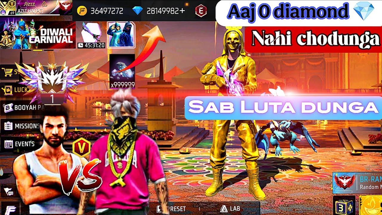 999+💎 Diamond Udaye Par Kuch Mila Nahi 😭 || Free Fire Big Diamond ...