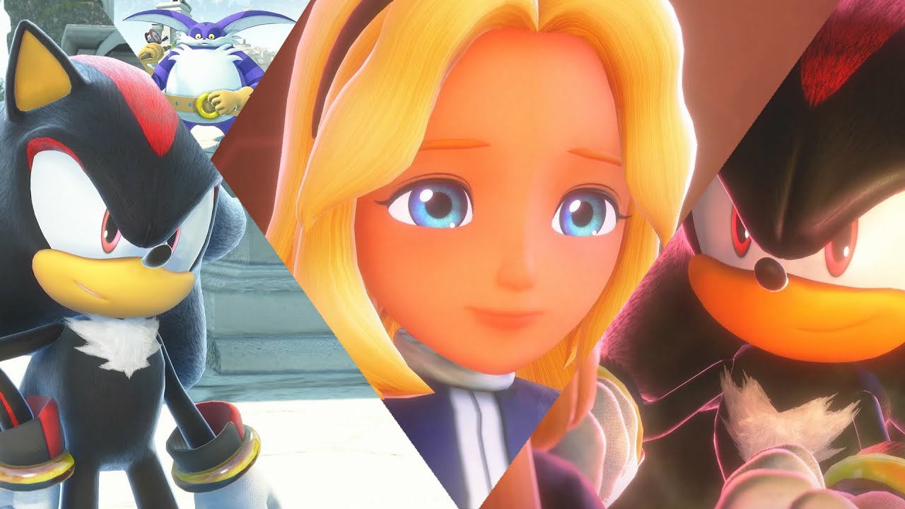 Shadow The Hedgehog Smiling