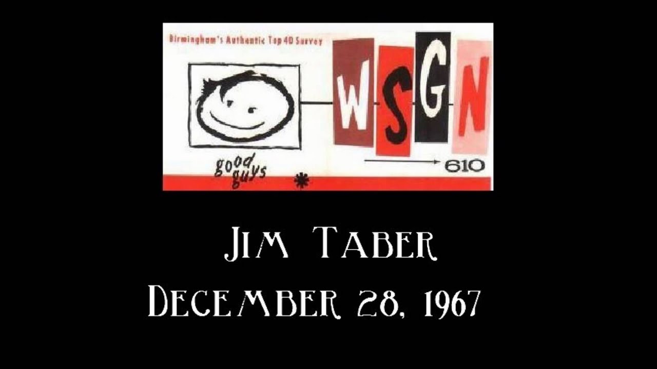 Jim Taber, WSGN, December 28, 1967 - YouTube