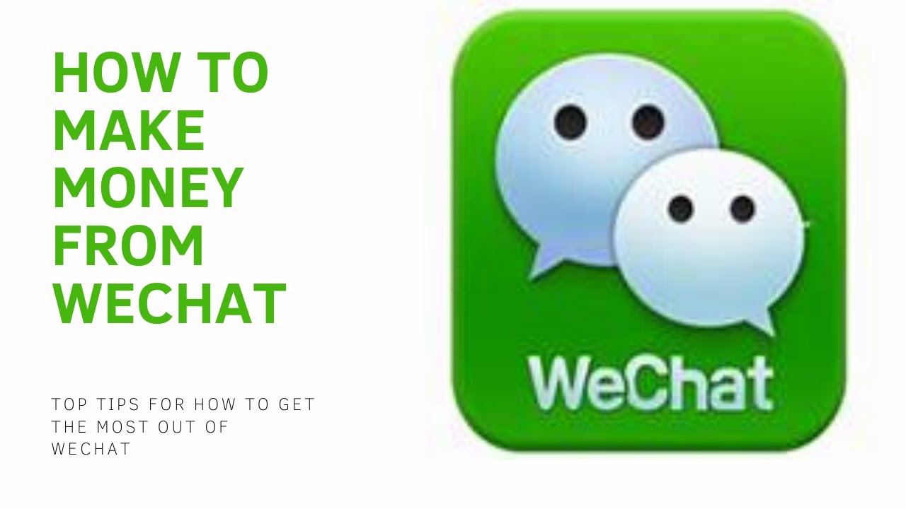 What is WeChat and how can you make money on it - YouTube