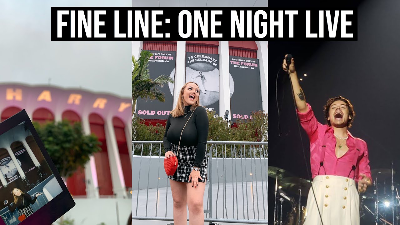 FINE LINE LIVE: ONE NIGHT ONLY- VLOG - YouTube