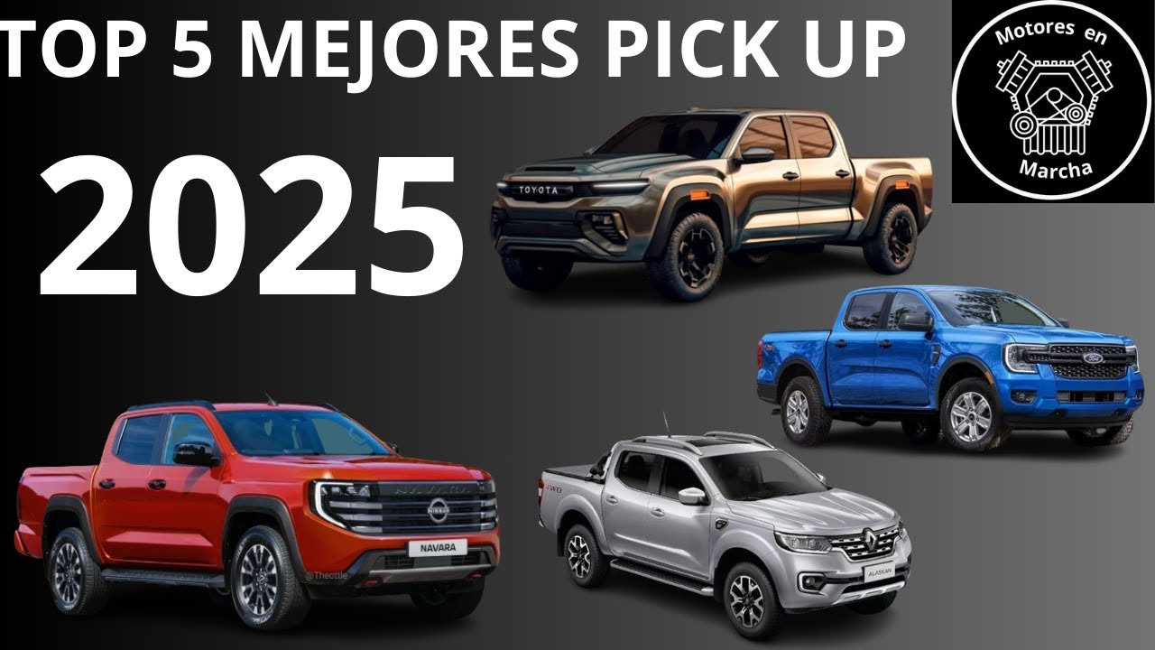 TOP 5 MEJORES PICK UP 2025 - YouTube
