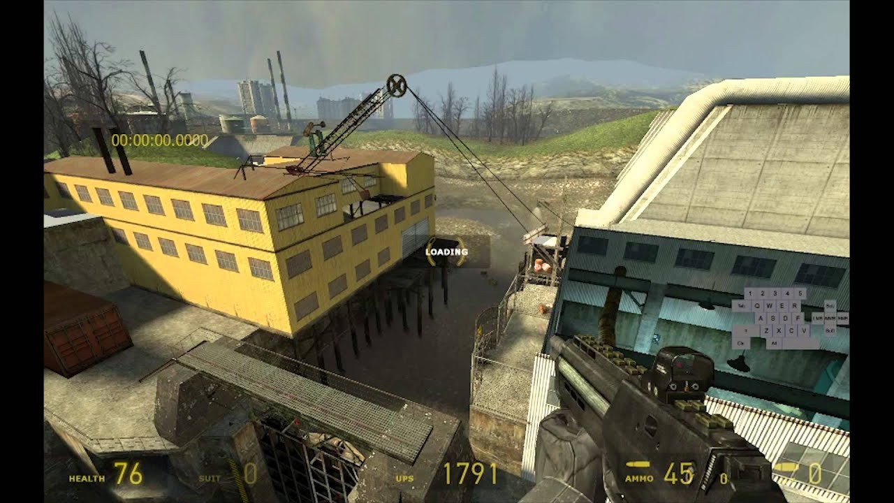 Half-Life 2 Tutorial: d1_canals_07 gate jump - YouTube