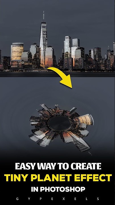 Easy way to create tiny planet effect in photoshop - Photoshop ...