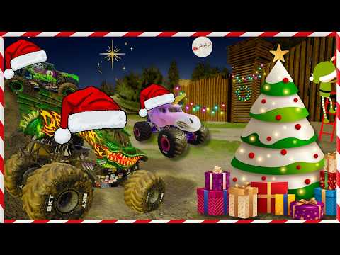 A Monster Jam Adventure Christmas Carol | Dragon Learns the True ...