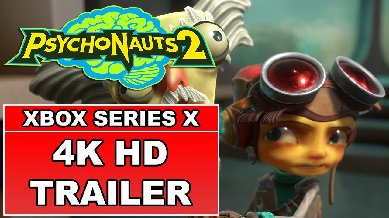 PSYCHONAUTS 2 - XBOX SERIES X - 4K TRAILER - YouTube