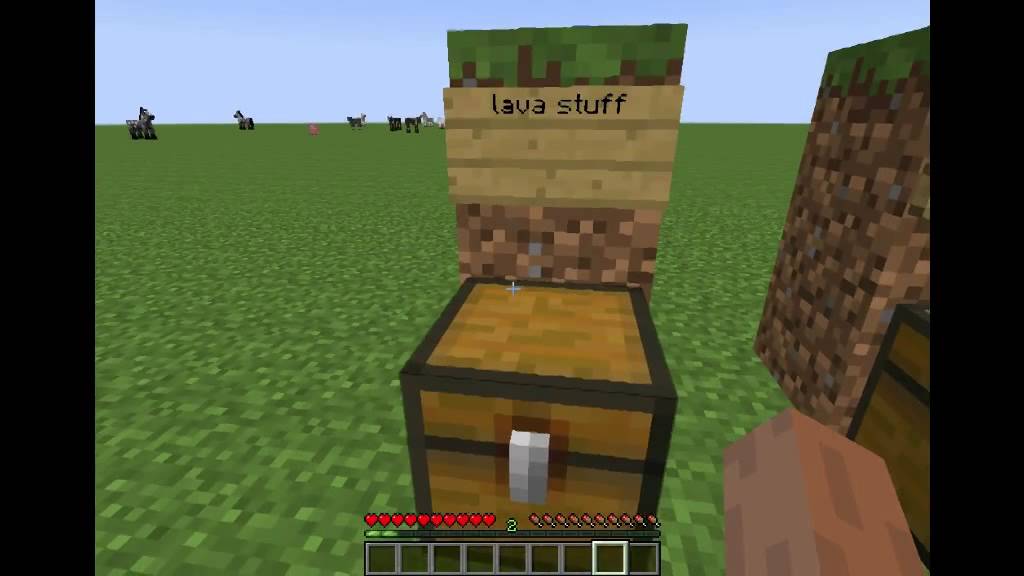 Minecraft mod showcase Item Physic mod 1.7.10 - YouTube