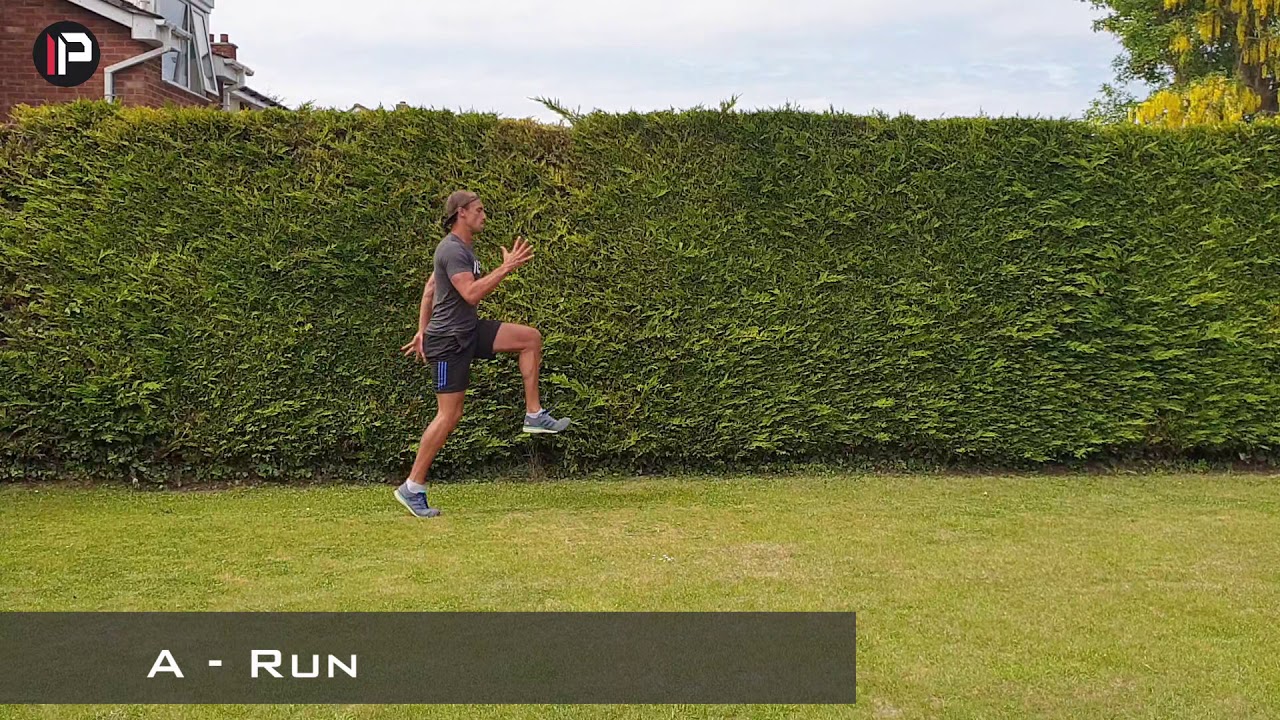 A Run Forwards Side View - YouTube