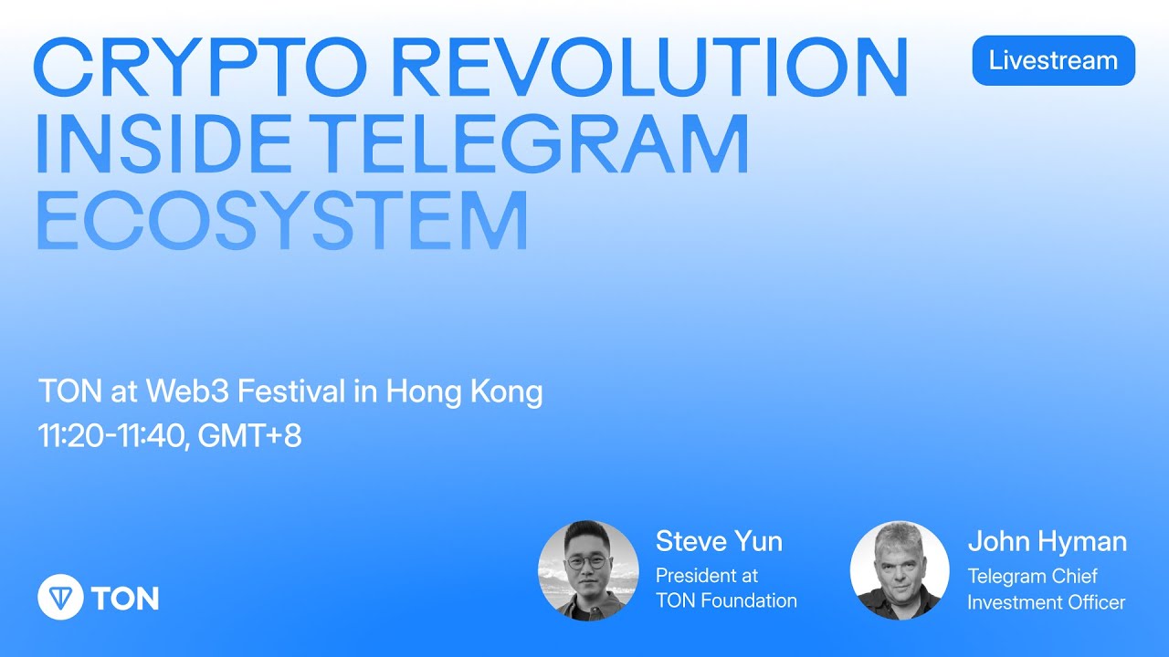 Keynote: Crypto revolution inside Telegram ecosystem - YouTube