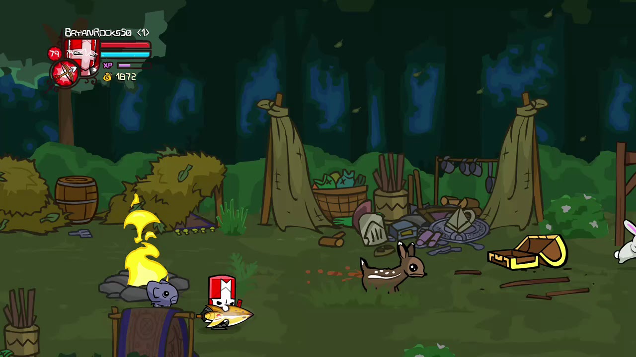 Castle Crashers Remastered: Red Knight Gameplay - YouTube
