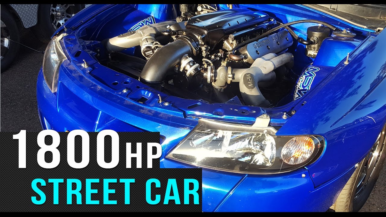 1800hp Street Driven HSV by MPW - YouTube