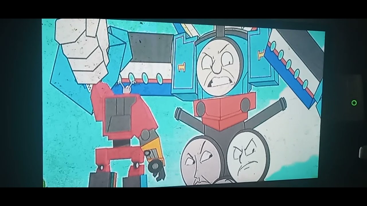 Man vs train 8 cartoon nightmares Lady Track Arachnis Vs Op Thomas ...